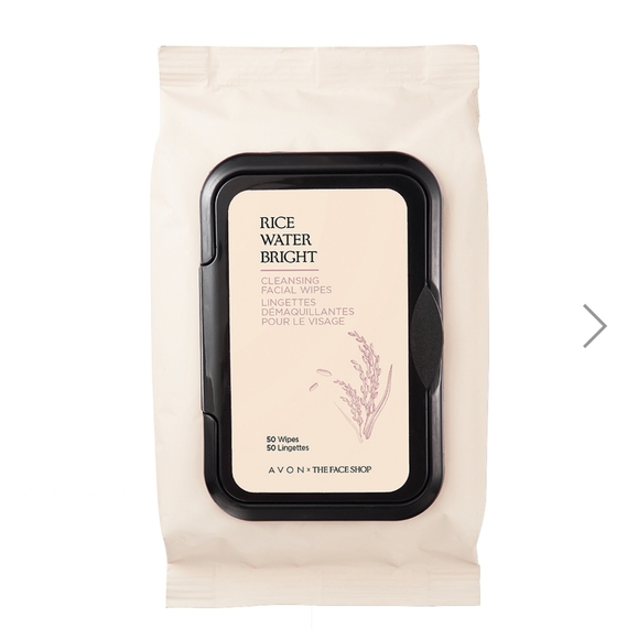 Avon | Skincare | Rice Water Bright Cleansing Facial Wipes 5 Count ...